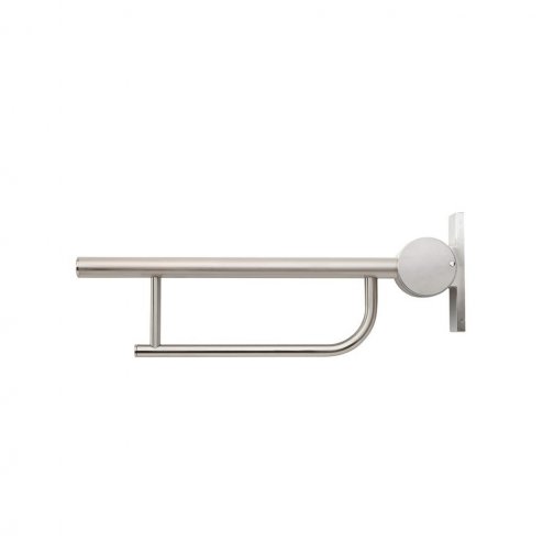 Stainless steel hinged support rail | Venesta