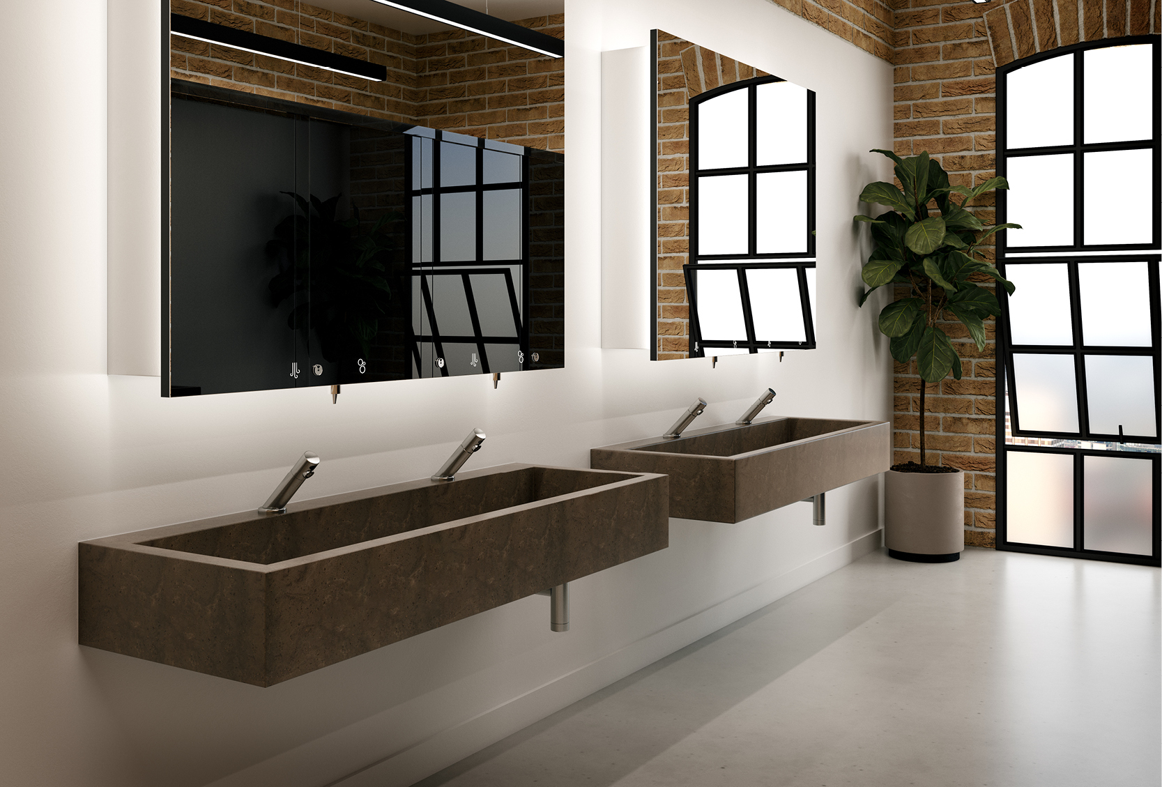 New Solid Surface washtrough profiles now available | Venesta