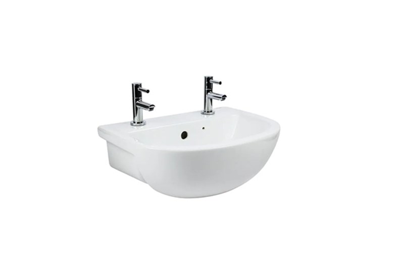 Chartham semi-recessed basin 450 (2TH) | Venesta