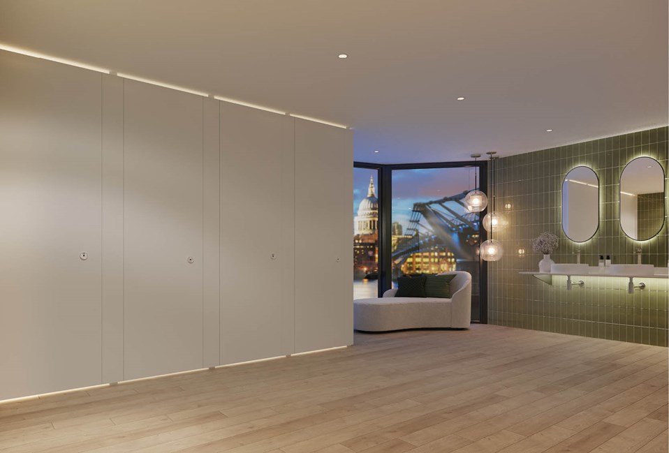 Infinite Full Height with Fixing Blocks | Venesta