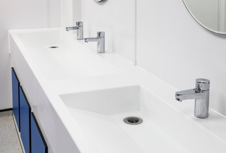 Solid Surface vanity units | Venesta